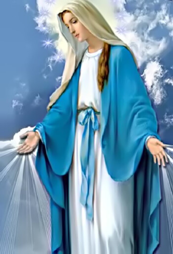 Herzbewusstsein - der blaue Mantel von MARIA